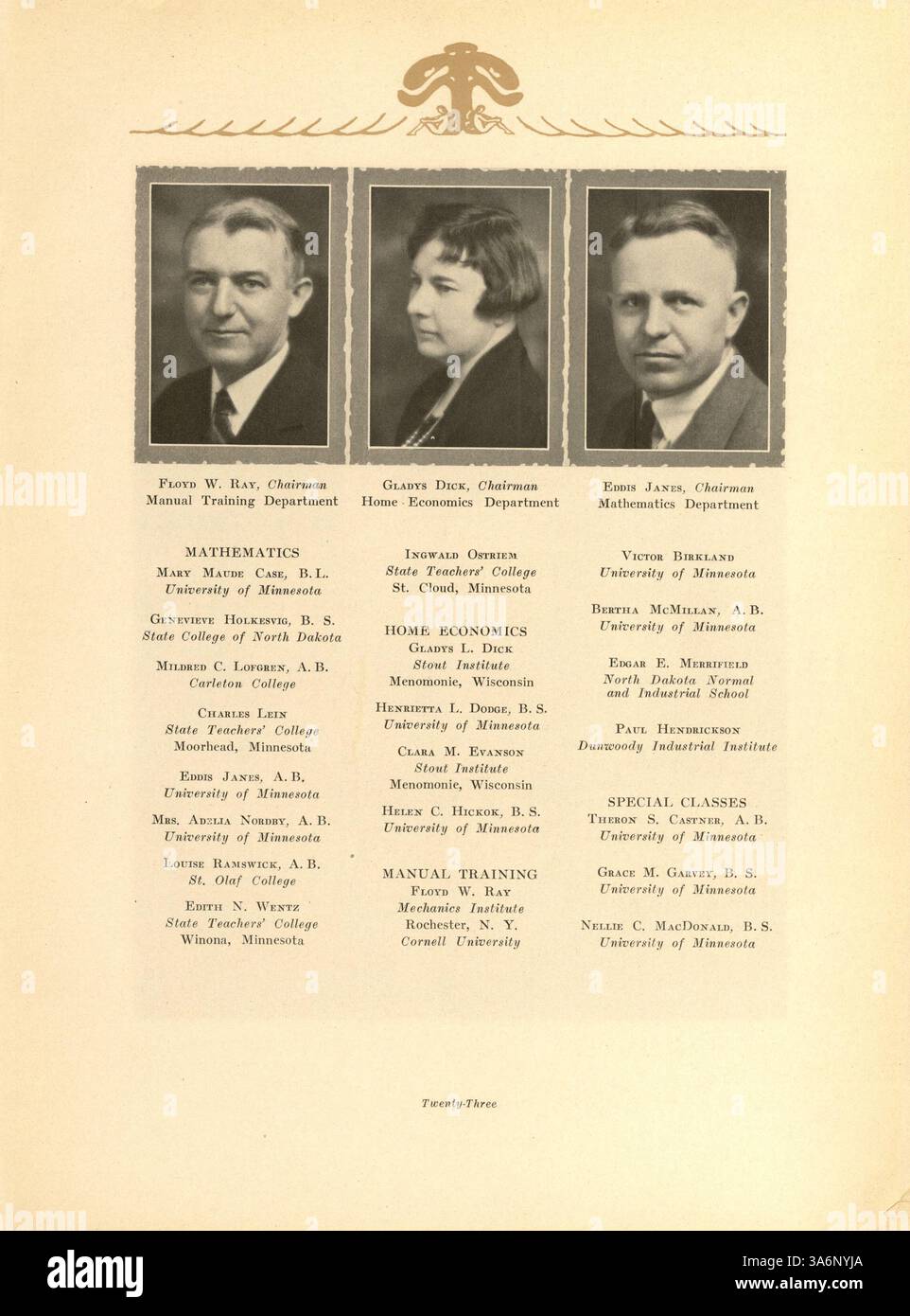 The 1928 Edison Yearbook features portraits of students, profiles of ...