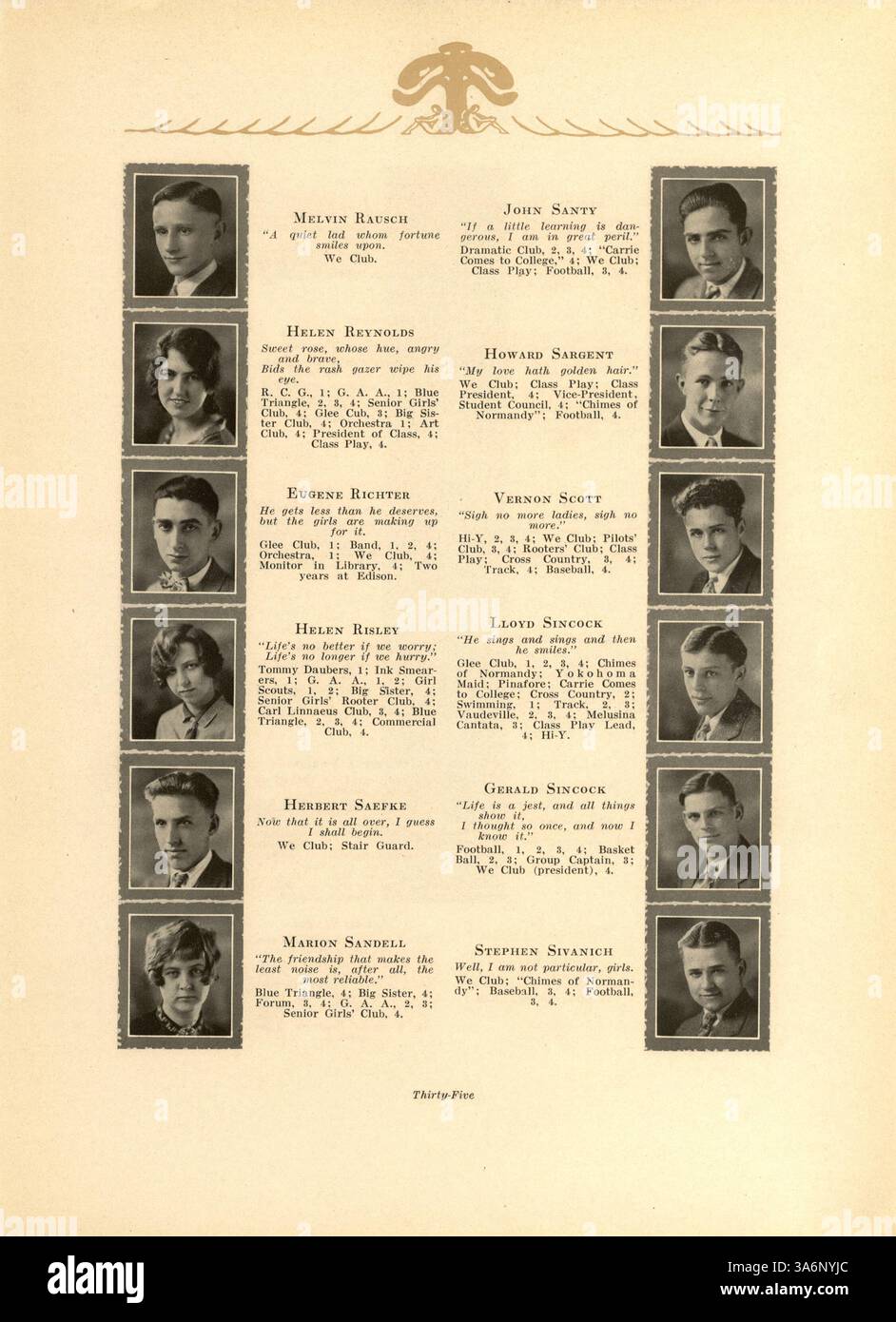 This 1928 Edison Yearbook provides a detailed visual and written ...
