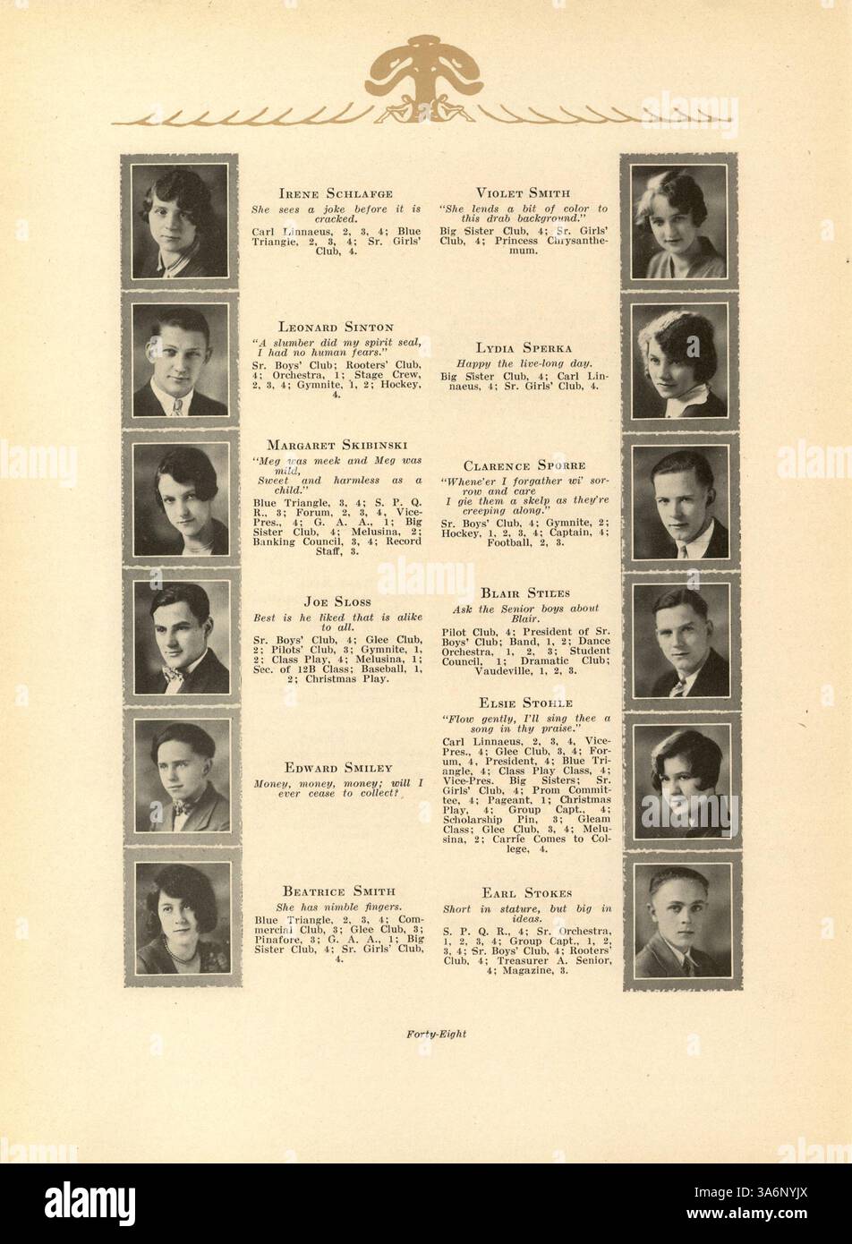 The 1928 Edison Yearbook provides a visual and written record of ...