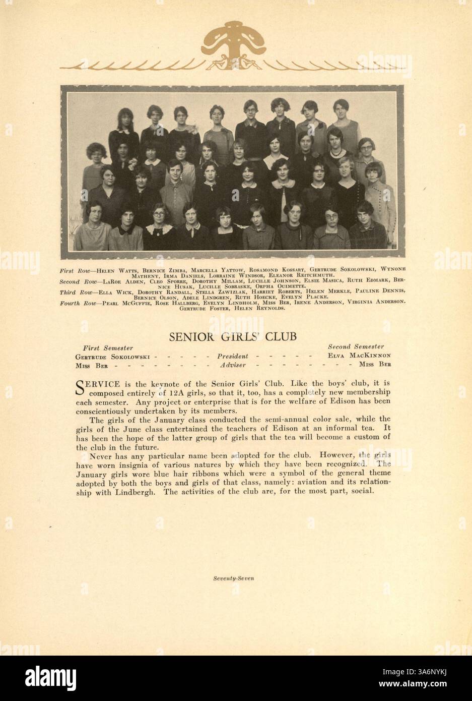 The 1928 Edison Yearbook provides a historical snapshot of Edison High ...