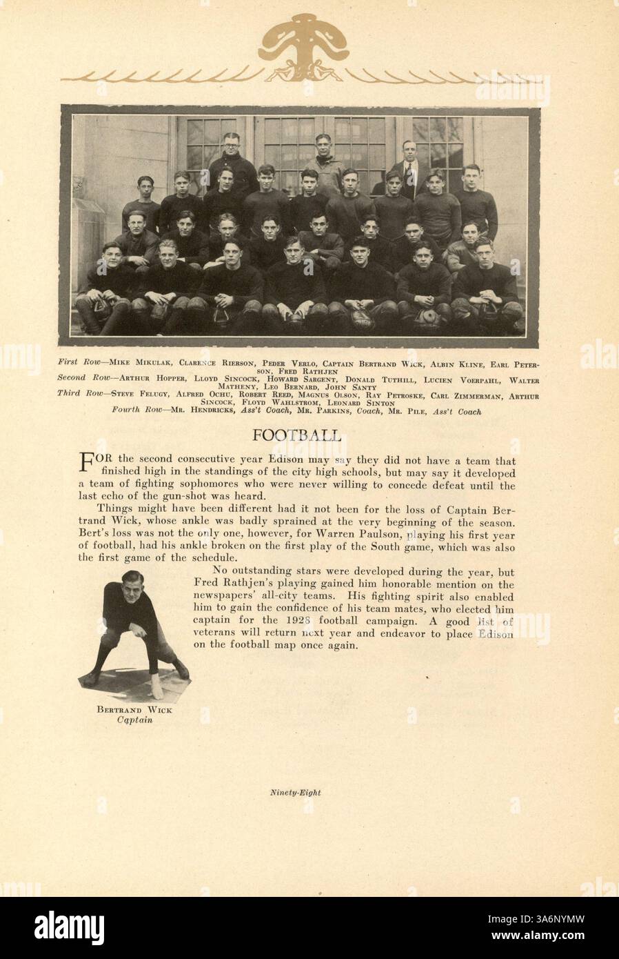 The 1928 Edison Yearbook presents a visual and written chronicle of ...