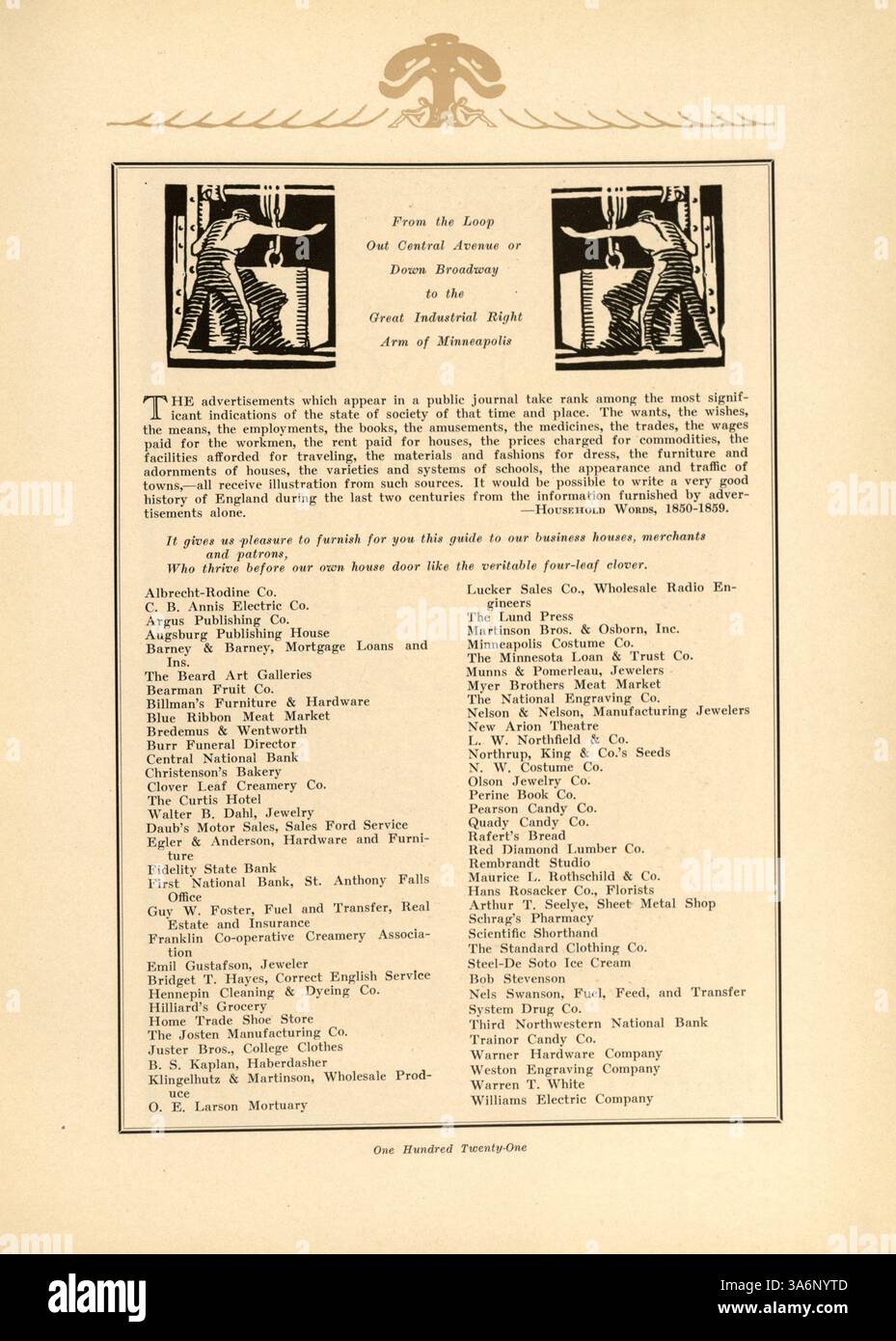 The 1928 edison high school yearbook captures students hi-res stock ...