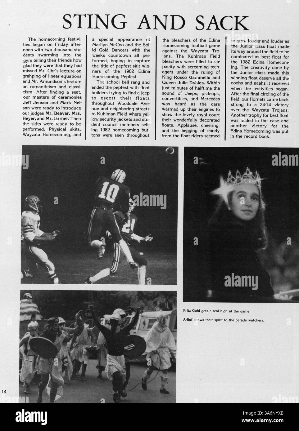 The Edina High Yearbook 1983, titled Windigo, captures the highlights ...