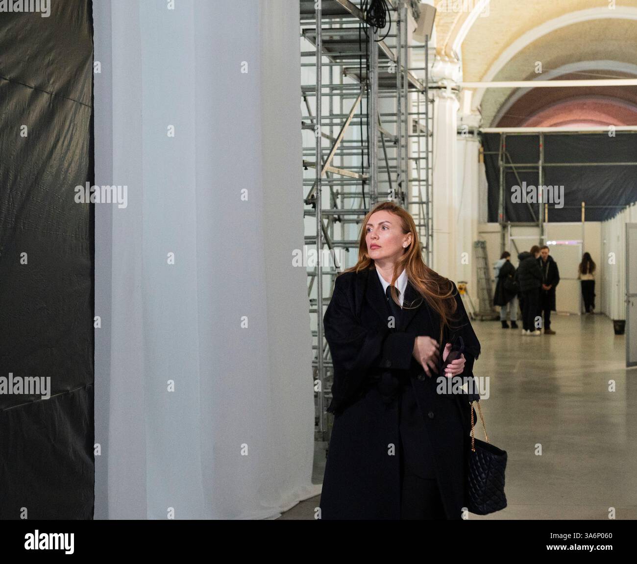 Kyiv, Ukraine - 14th February, 2025: Excitement builds as models ...