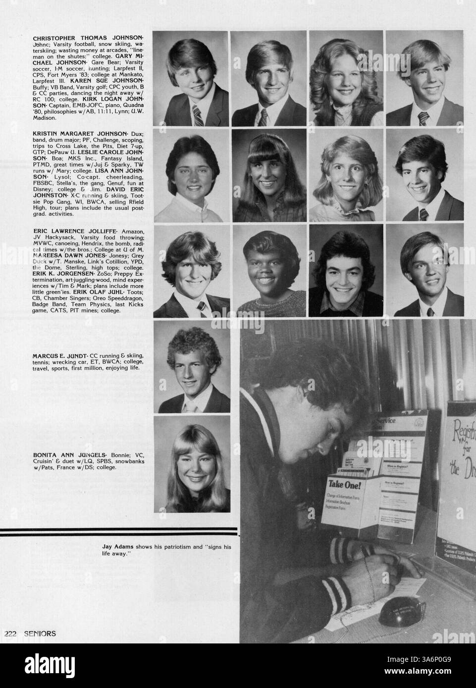 The 1983 Windigo yearbook documents the key events at Edina High School ...
