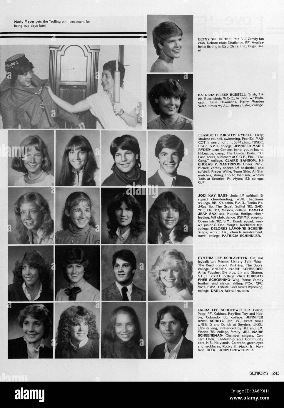 This 1983 yearbook from Edina High School documents the school year's ...