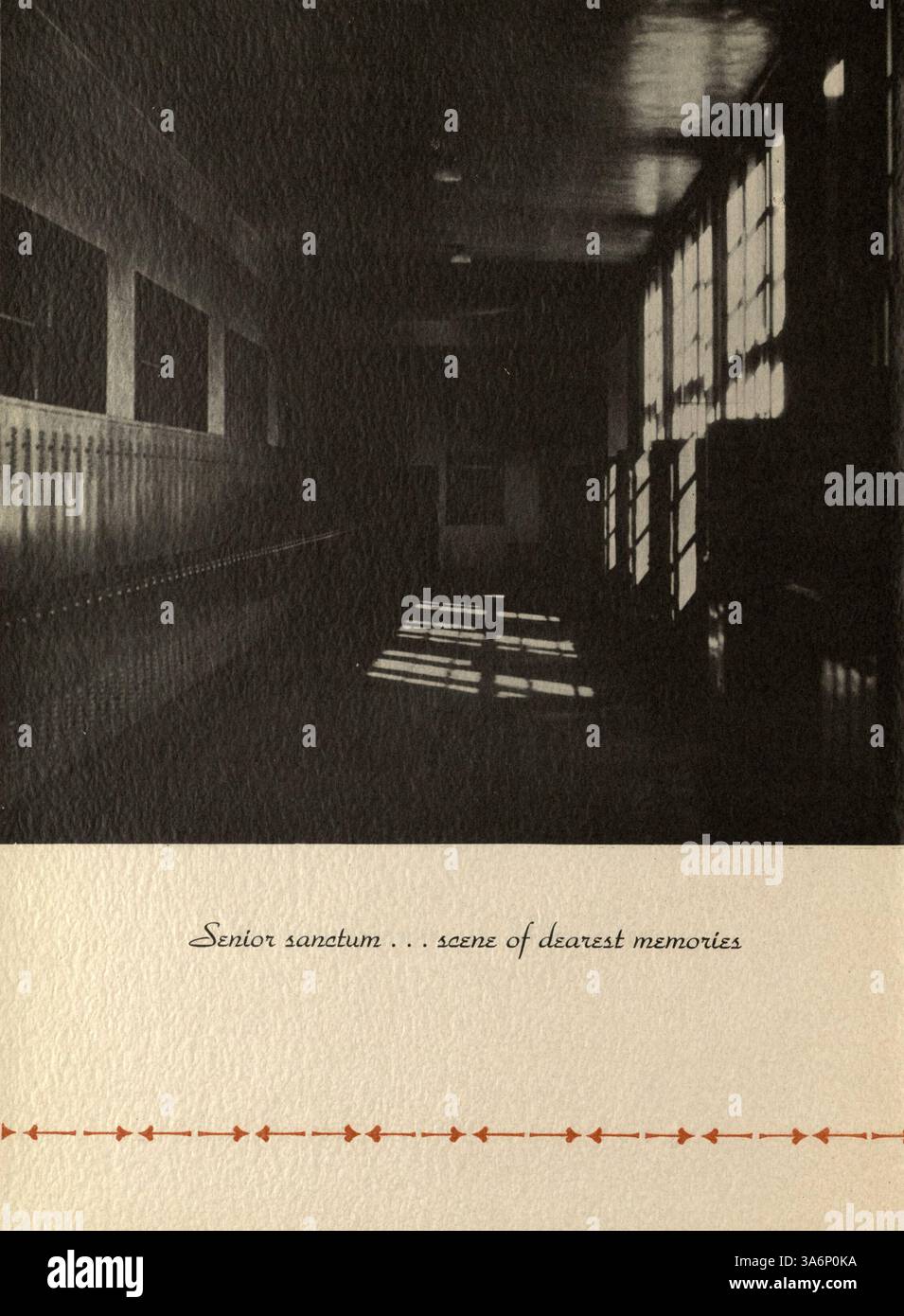 Yearbook from 1935 documents the 1934 1935 school year hi-res stock ...