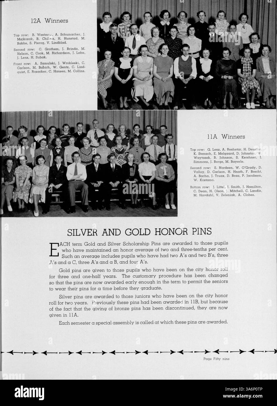 The 1935 'Wizard' yearbook from Edison High School documents the school ...