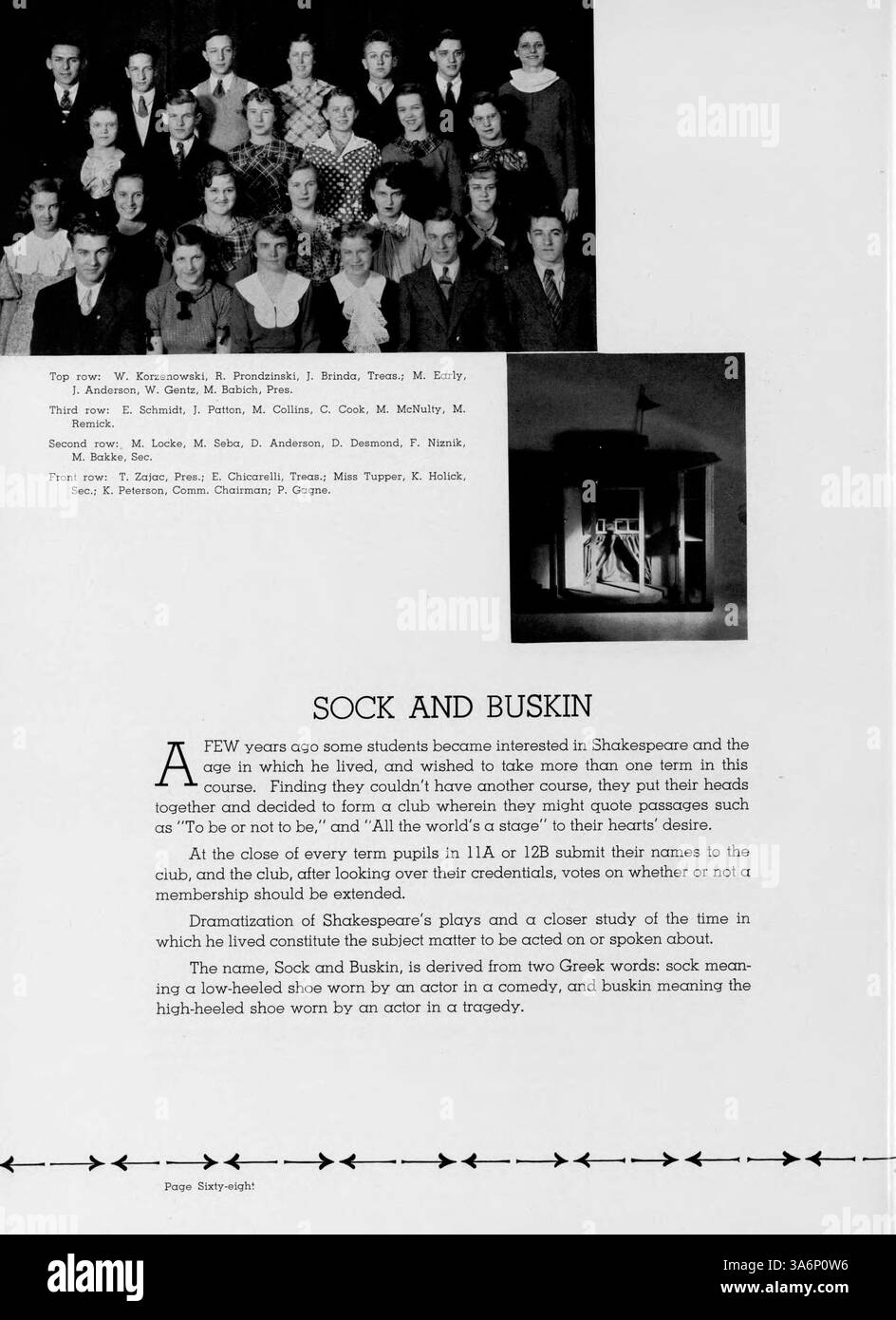 This 1935 'Wizard' yearbook from Edison High School highlights the ...