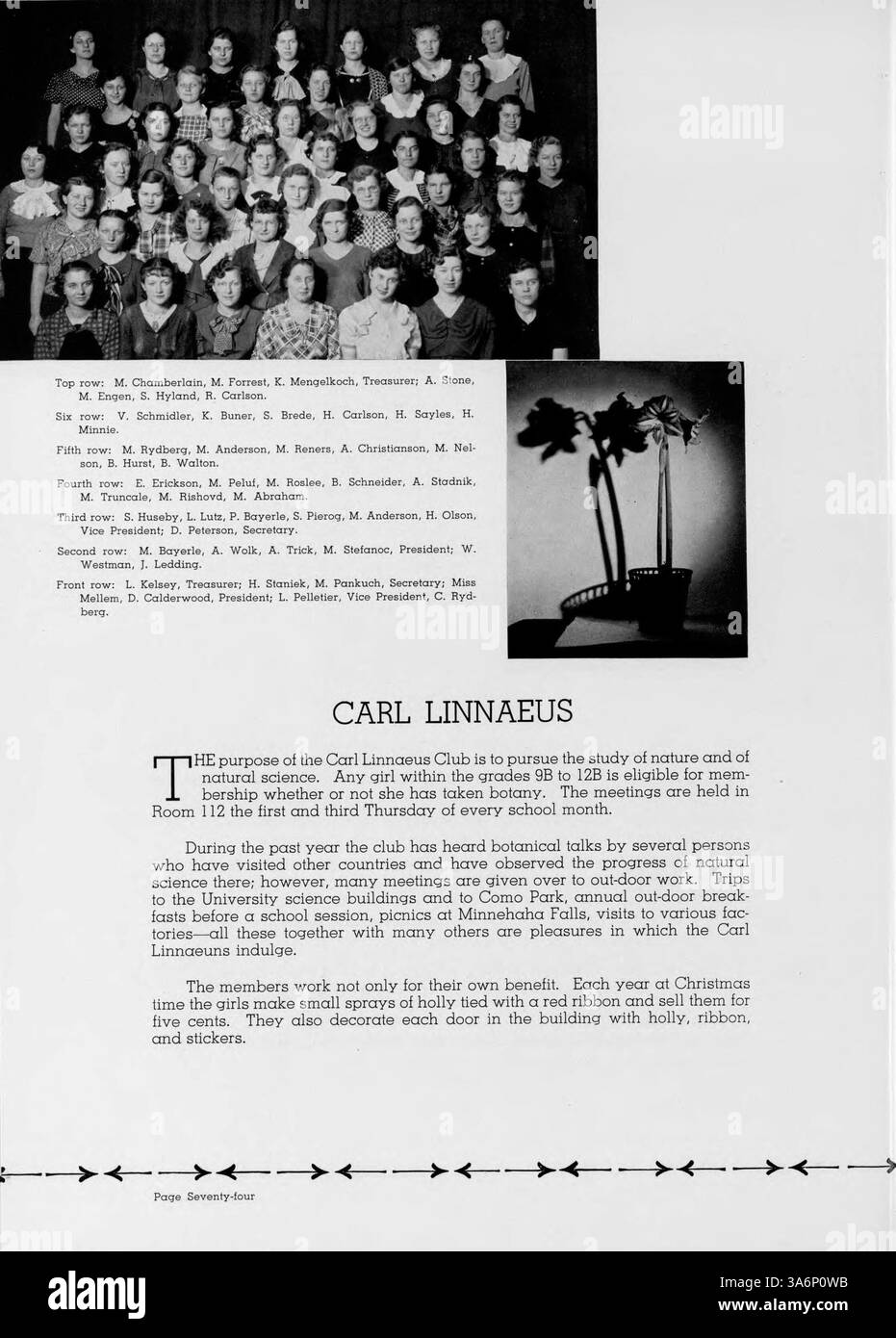 The 'Wizard' yearbook of 1935 from Edison High School highlights key ...