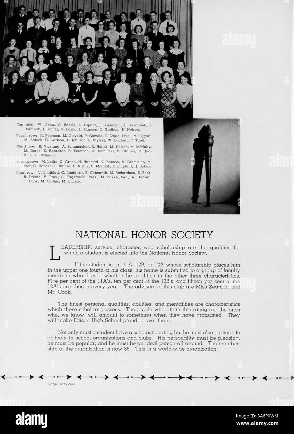 The 'Wizard' 1935 yearbook from Edison High School provides an in-depth ...