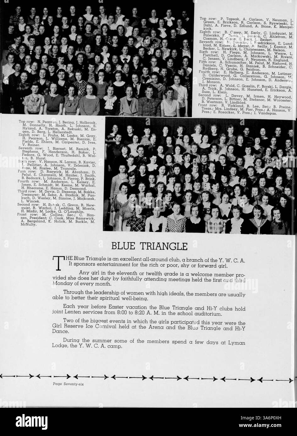 The 1935 'Wizard' yearbook documents the 1934-1935 school year at ...
