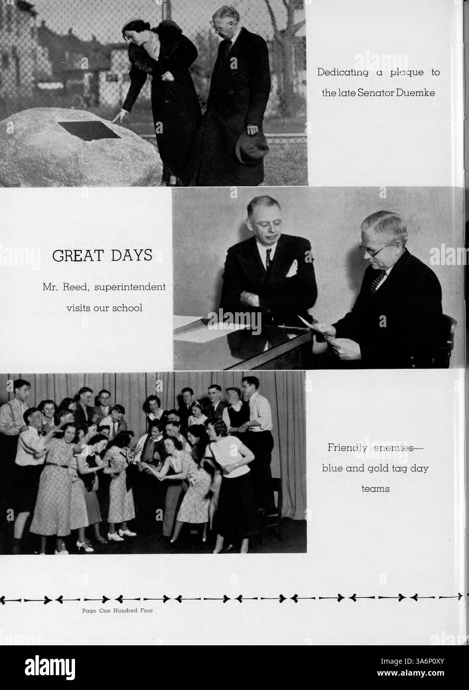 The 'Wizard' yearbook from Edison High School (1935) provides a glimpse ...