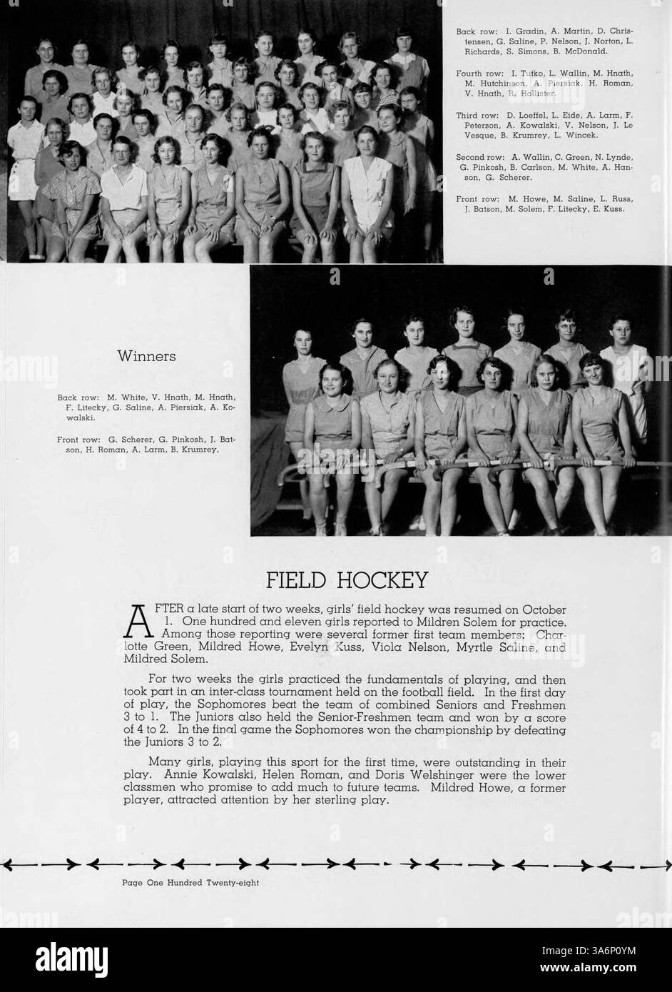 The 1935 'Wizard' yearbook from Edison High School features student ...