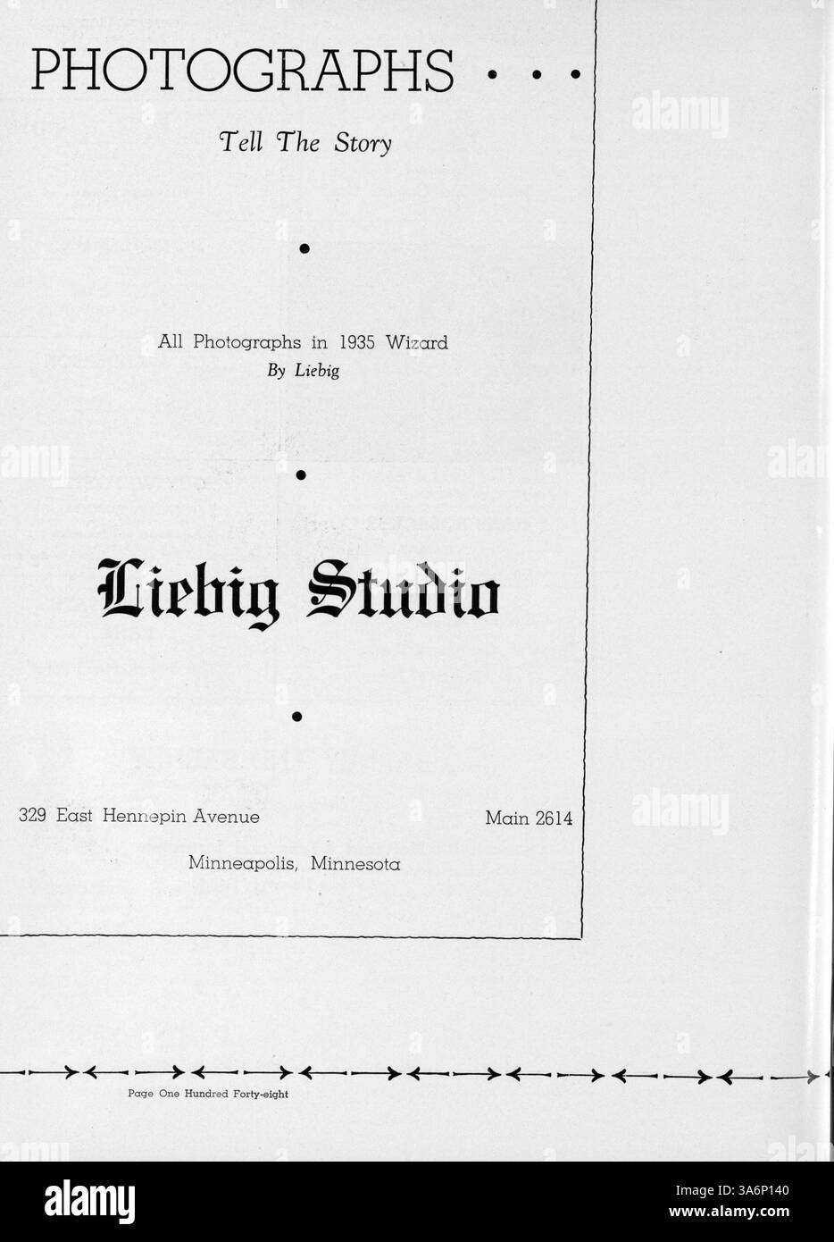 This 1935 'Wizard' yearbook from Edison High School provides a ...