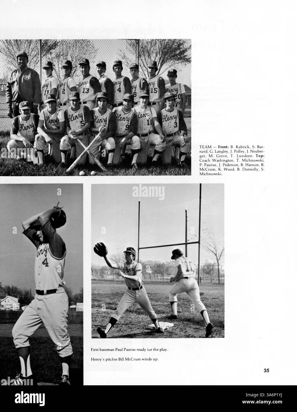 The 'Year 1972 Orator' yearbook from Patrick Henry High School ...