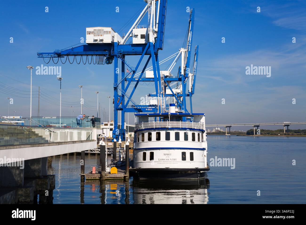 Container Port, Charleston, South Carolina, USA Stock Photo - Alamy