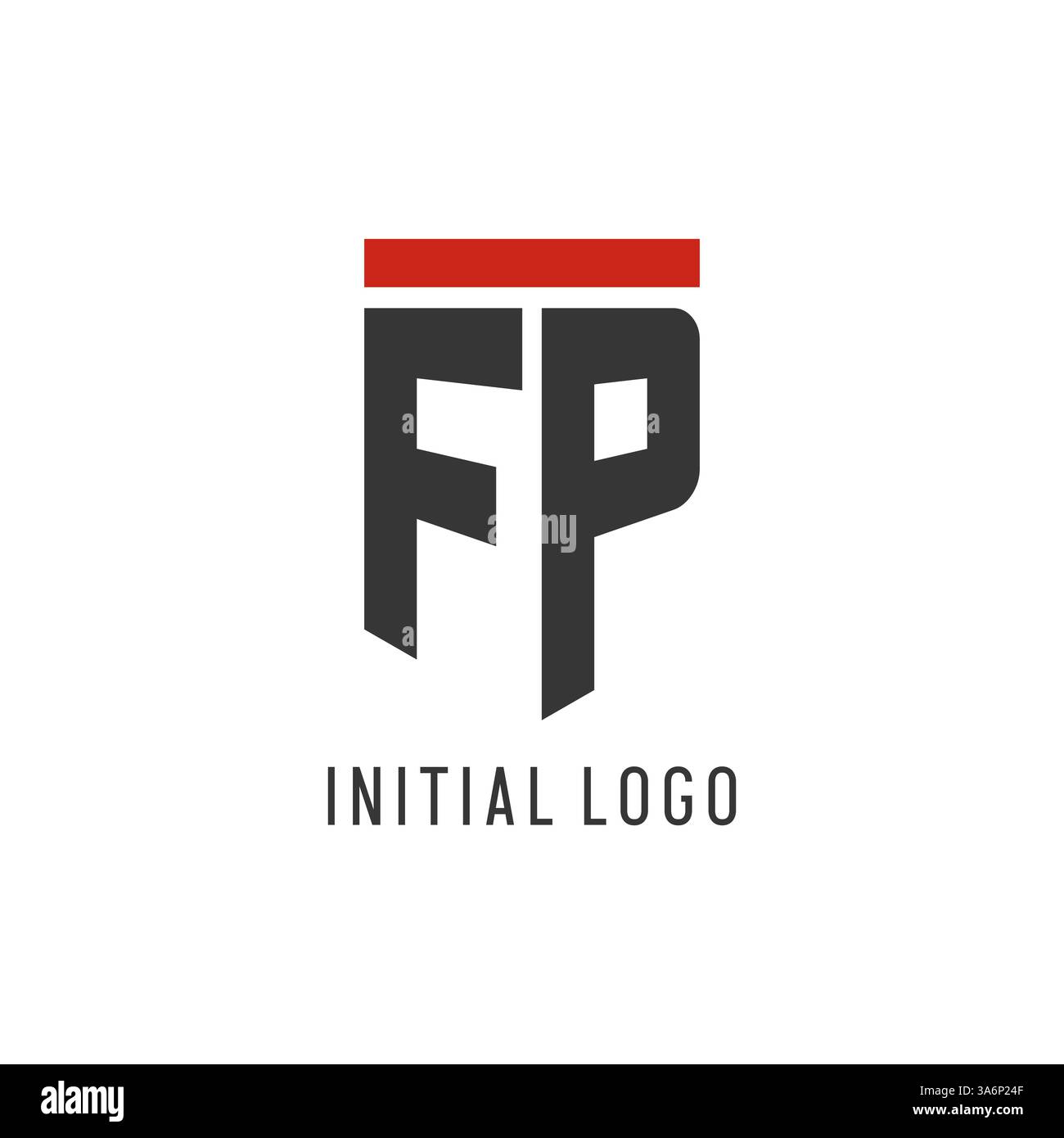 FP initial esport logo with simple shield design style vector graphic Stock Vector Image & Art ...