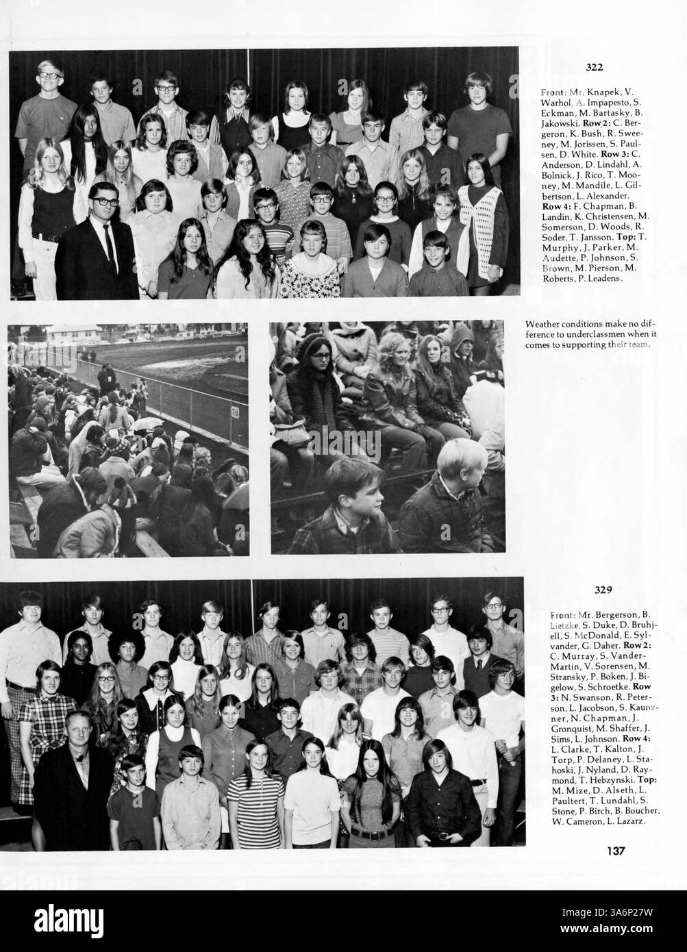 This high school yearbook from 1972 documents the key moments of the ...