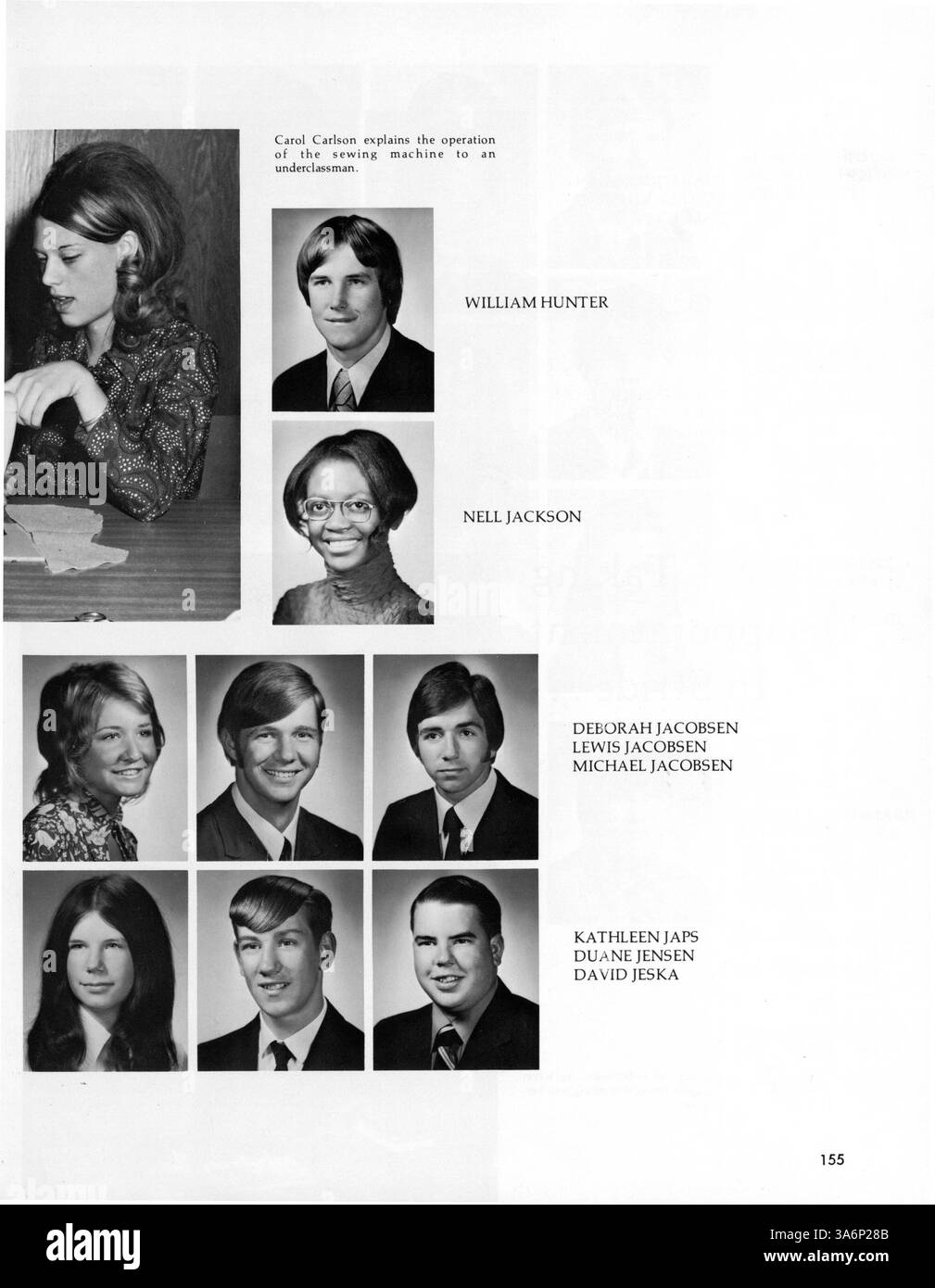 The 1972 yearbook from Patrick Henry High School captures student life ...