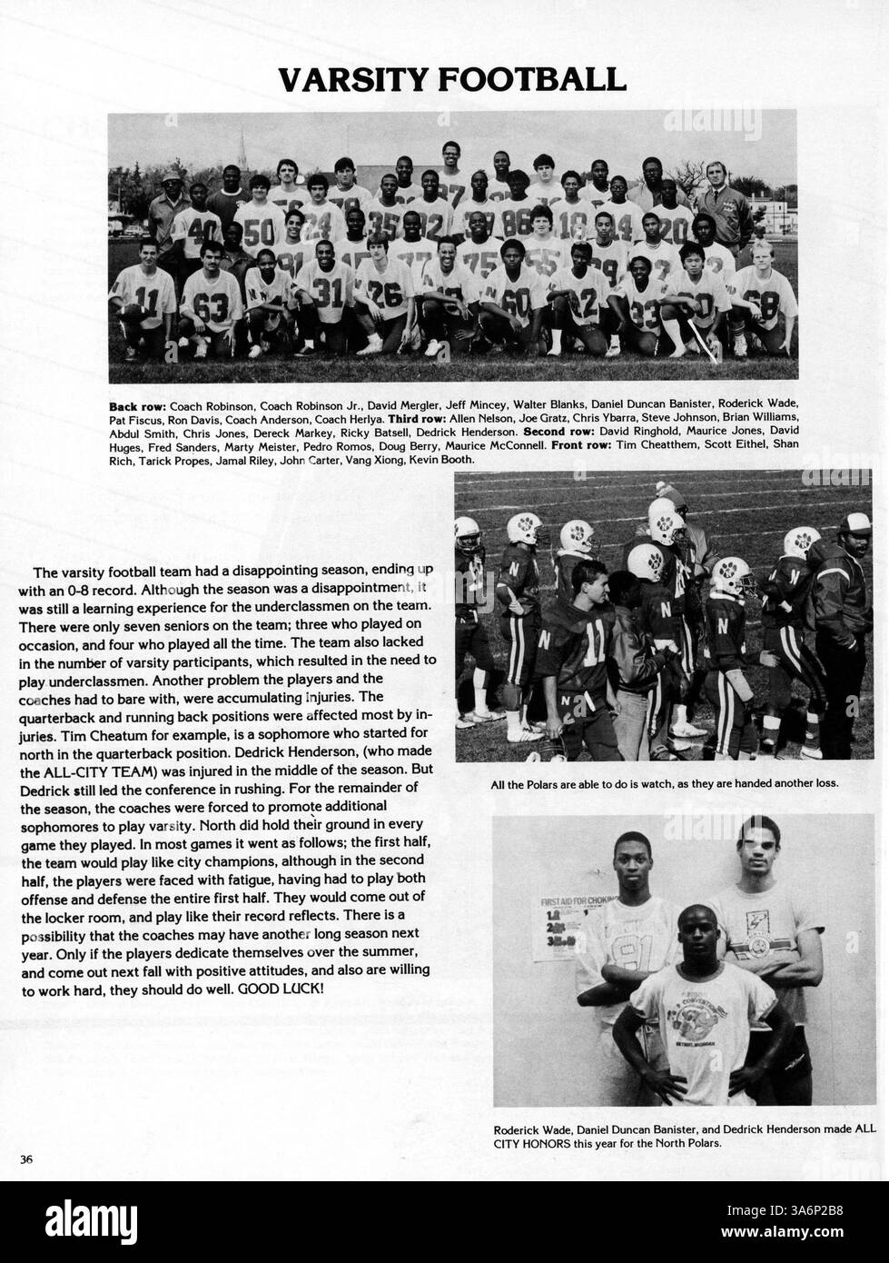 The 1987 North High Yearbook features students, teachers, and various ...