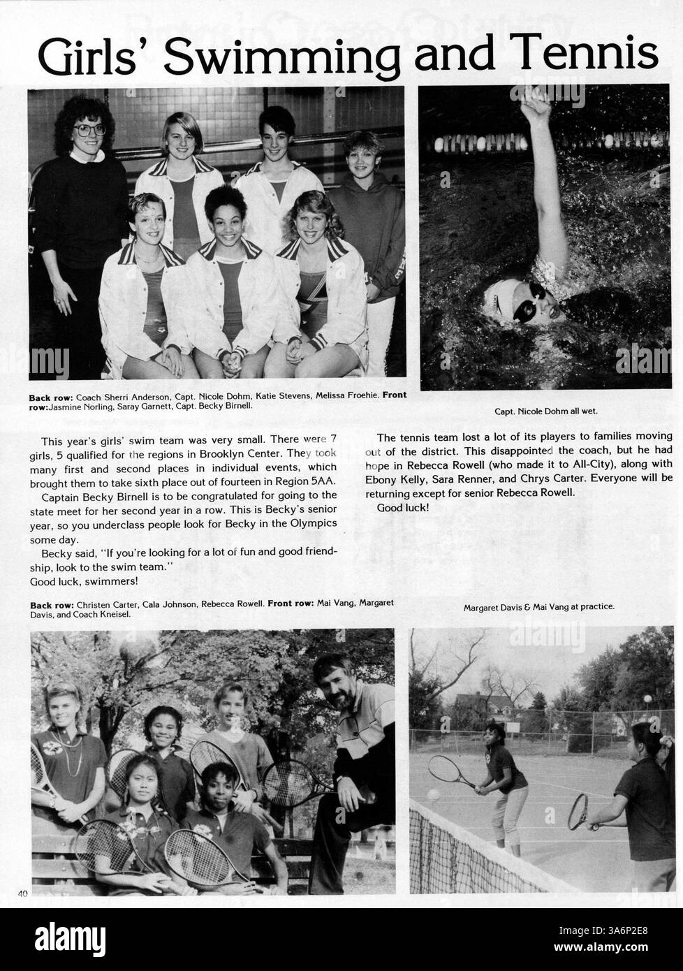 The 1987 North High Yearbook features key events, students, teachers ...