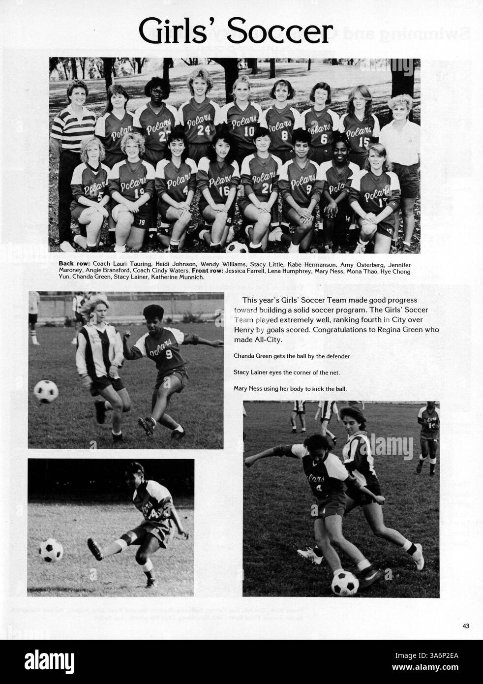 This 1987 edition of the North High Yearbook features key events of the ...