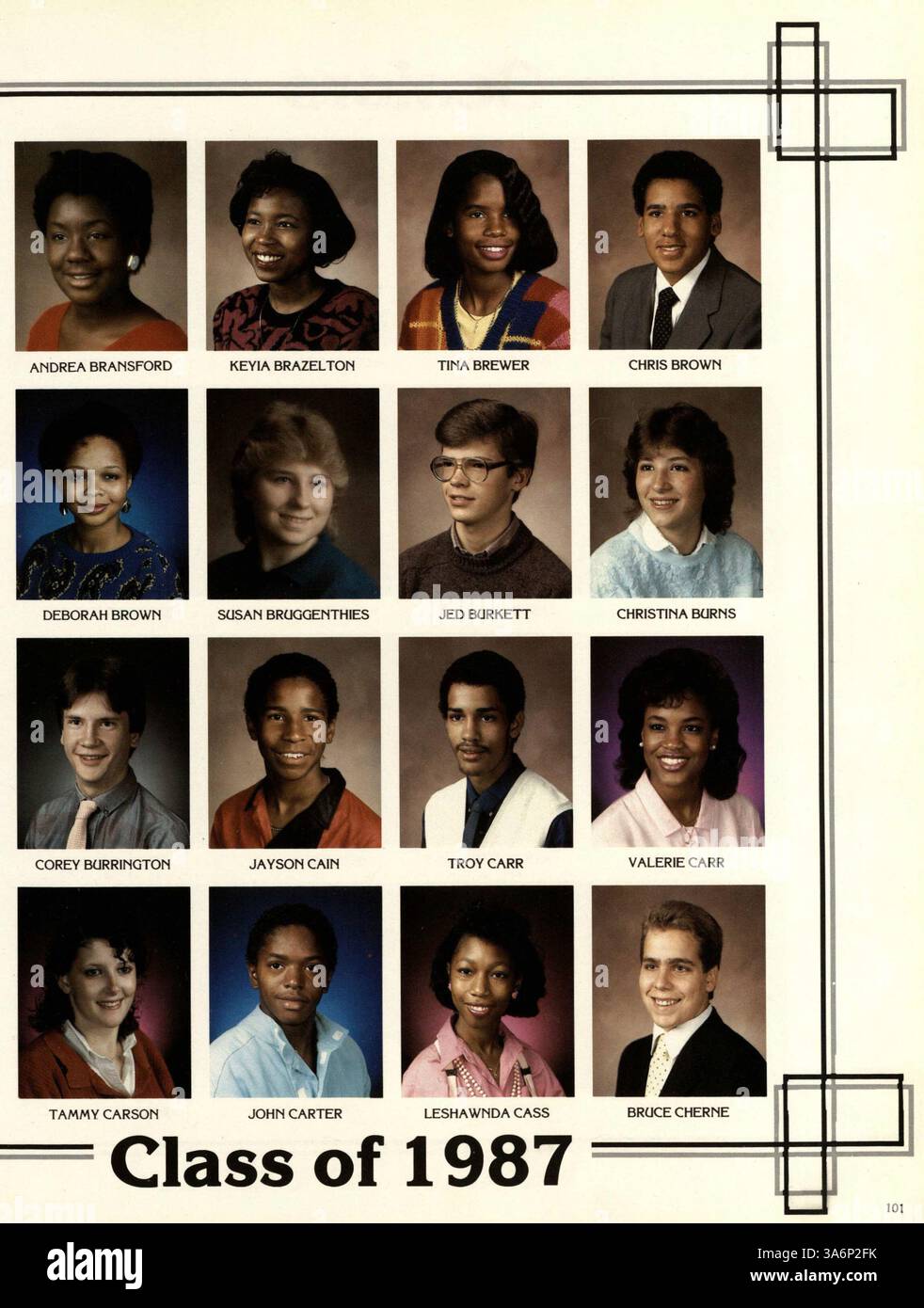 This 1987 North High Yearbook details the students, teachers, athletics ...