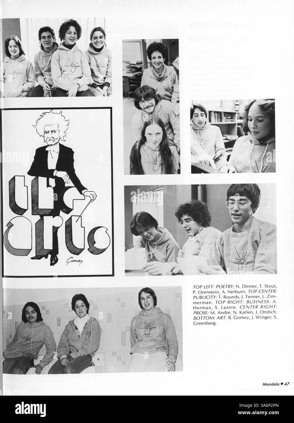 The 1977 Echowan yearbook from St. Louis Park High School captures the ...
