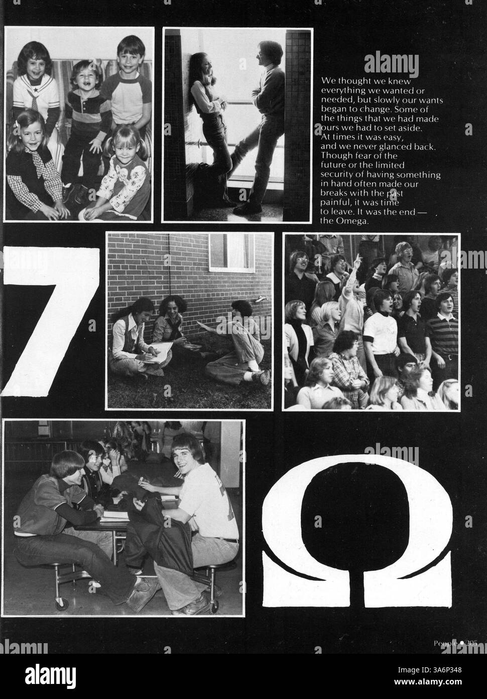 St. Louis Park High School's 1977 Echowan yearbook commemorates the ...