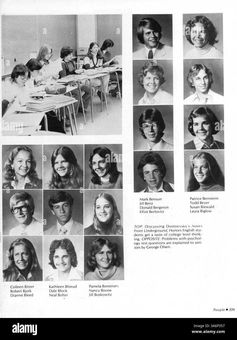 The 1977 Echowan yearbook provides a snapshot of St. Louis Park High ...