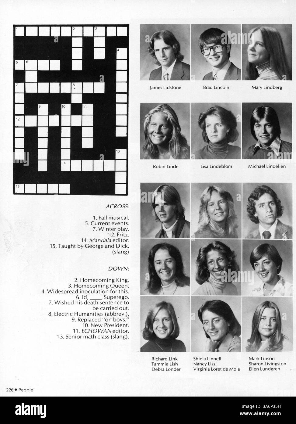 The 1977 Echowan yearbook captures the experiences of students, faculty ...