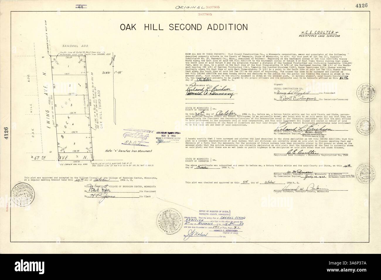 Oak Hill Second Addition is a residential development area located in ...