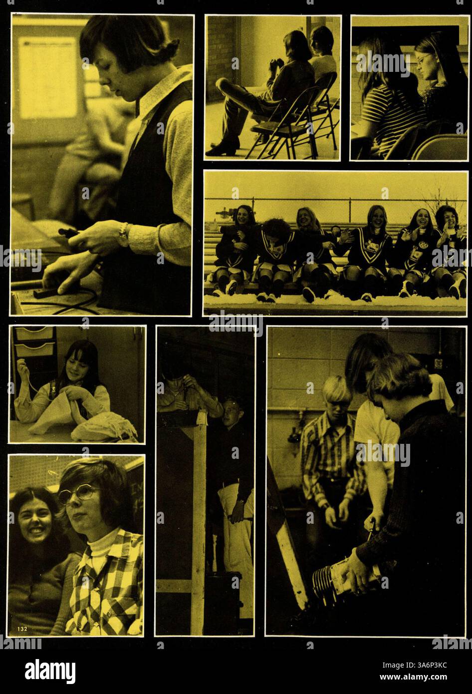 This 1972 yearbook from lincoln high records student activities hi-res ...