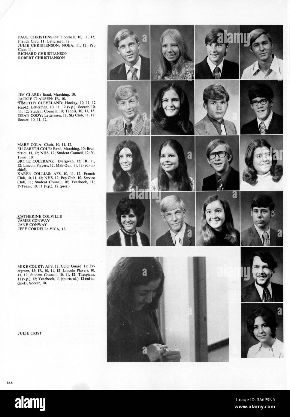 The 1972 Lincoln Bear yearbook from Lincoln High captures the essence ...