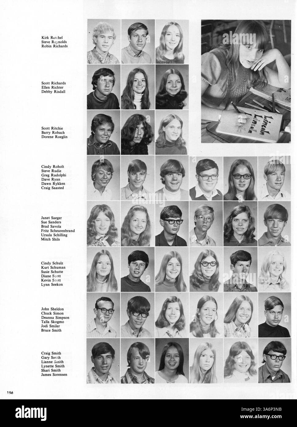 The 1972 lincoln bear yearbook captures the highlights of lincol hi-res ...