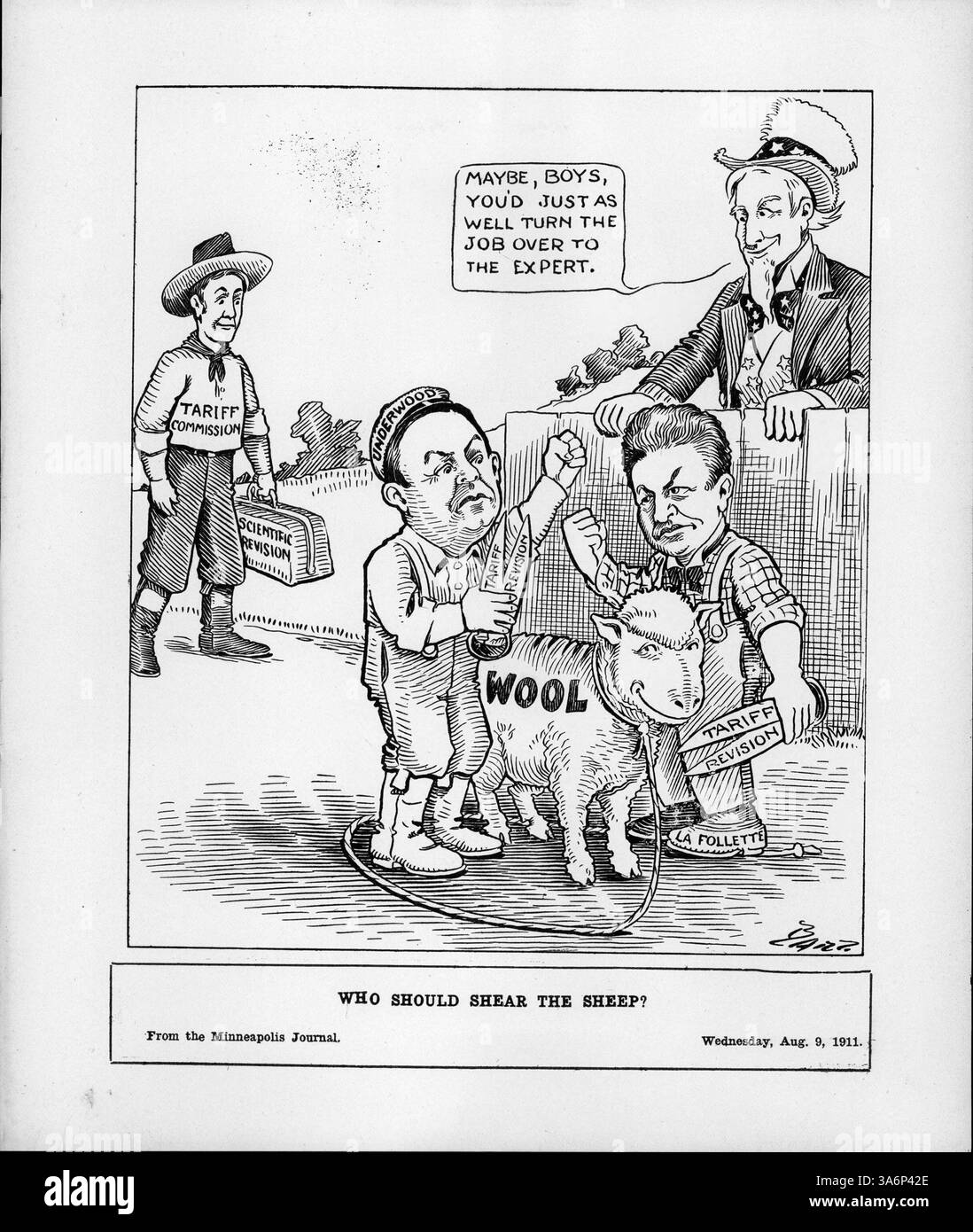 This political cartoon depicts Representative Underwood of Alabama and ...