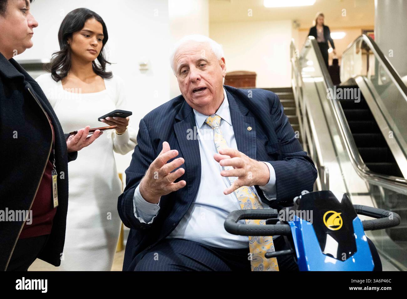 Washington, District Of Columbia, USA. 25th Mar, 2025. U.S. Senator JIM ...