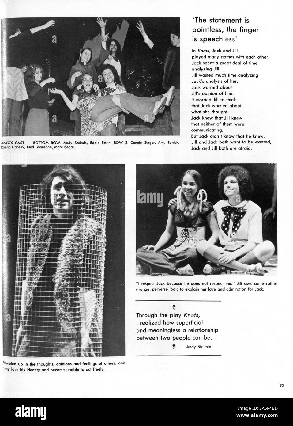 The 1973 Echowan yearbook from St. Louis Park High School showcases ...