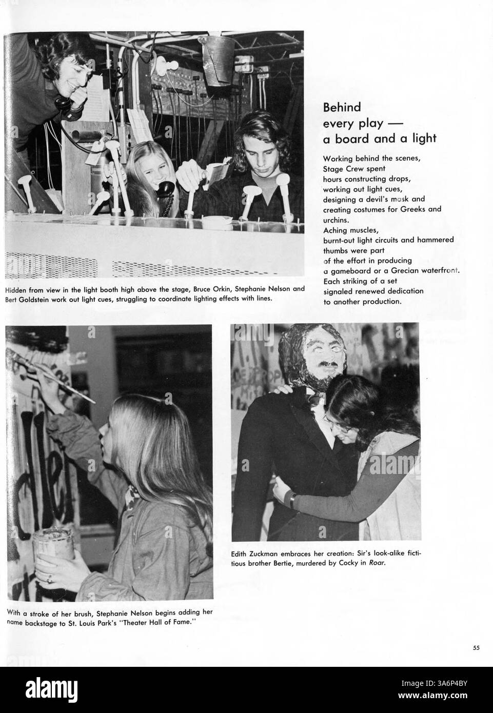 This high school yearbook from St. Louis Park High School documents the ...