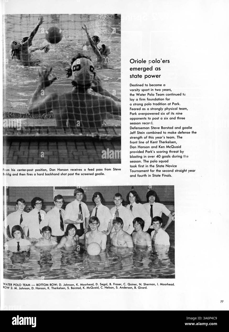 The 1973 Echowan yearbook captures the essence of St. Louis Park High ...