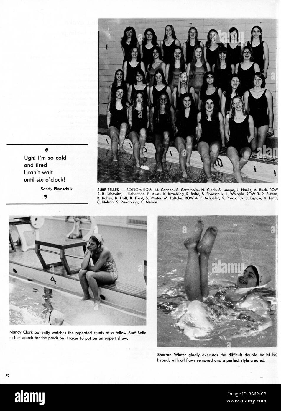 The 1973 echowan yearbook highlights the significant events at s hi-res ...