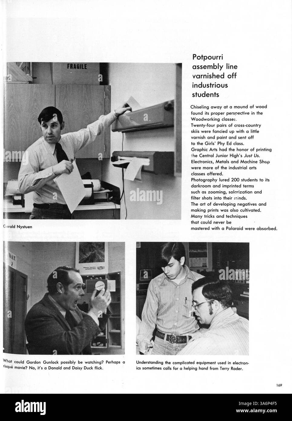 This 1973 Echowan yearbook from St. Louis Park High School documents ...