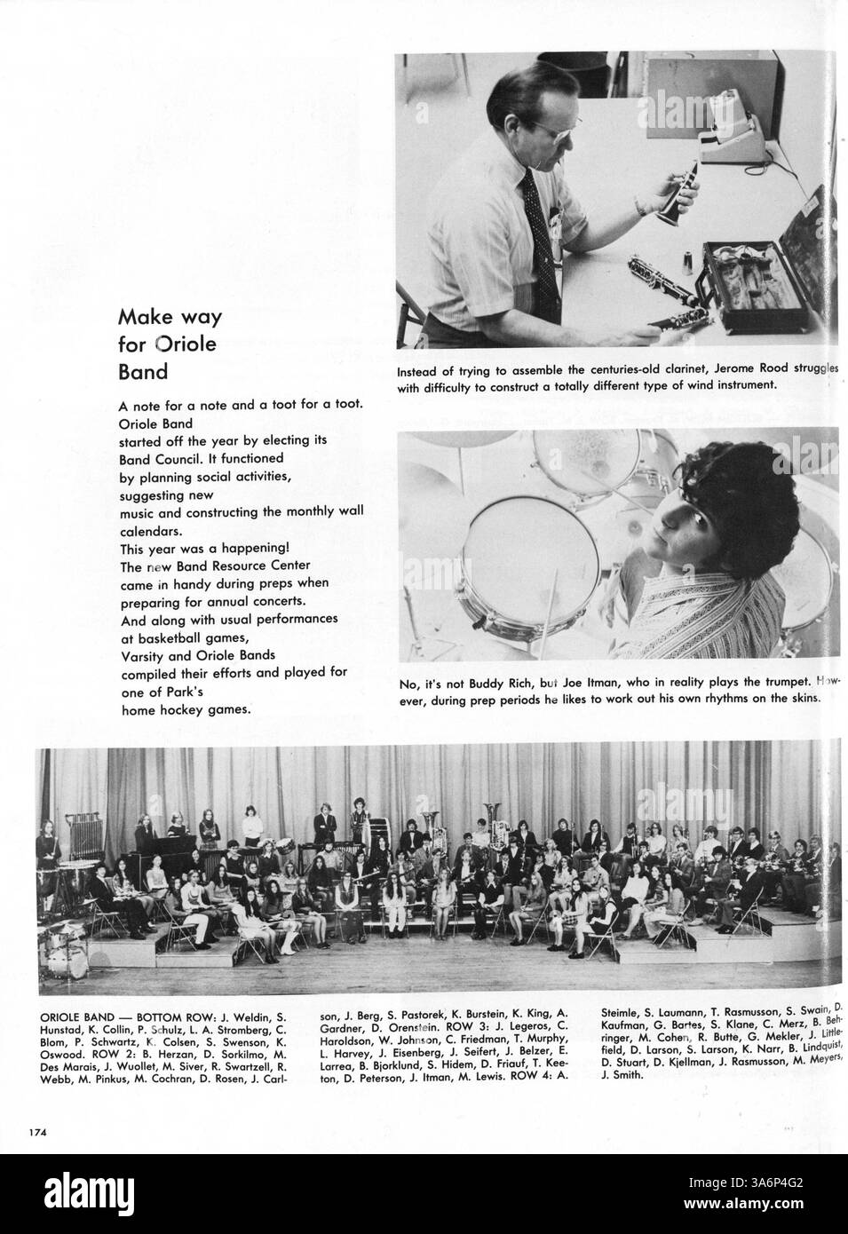 This 1973 Echowan yearbook from St. Louis Park High School captures the ...