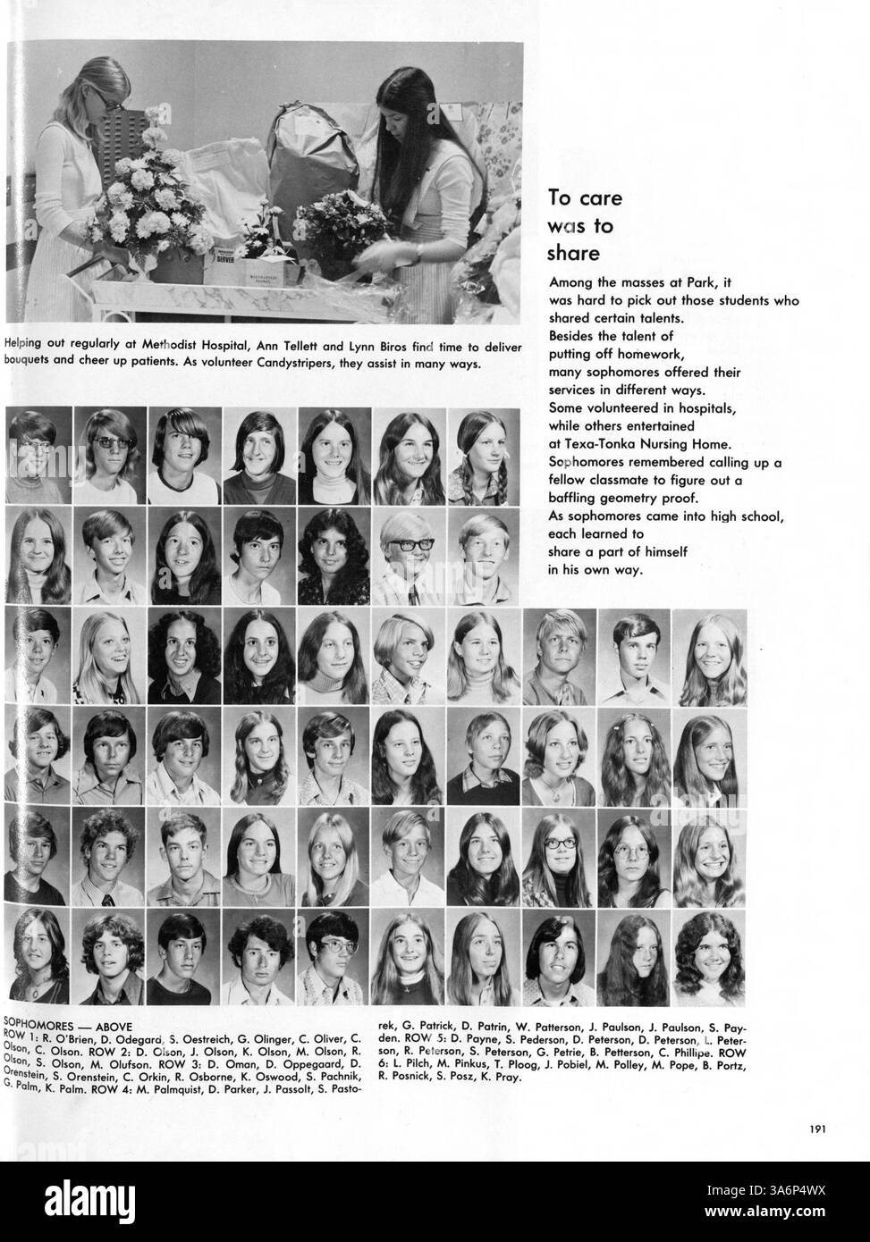 The 1973 Echowan yearbook from St. Louis Park High School highlights ...