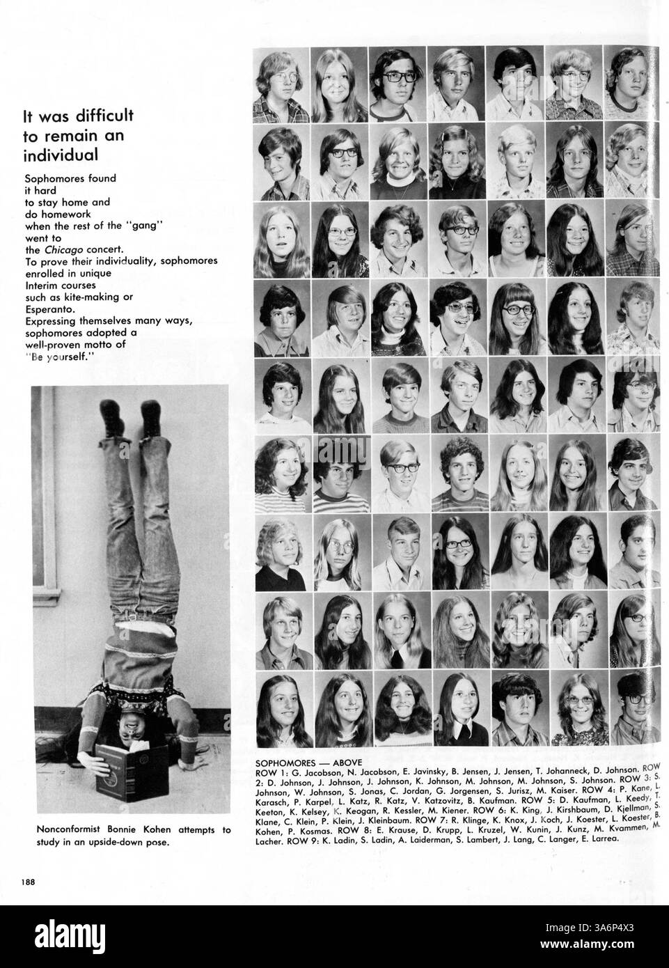 The 1973 Echowan yearbook from St. Louis Park High School provides a ...