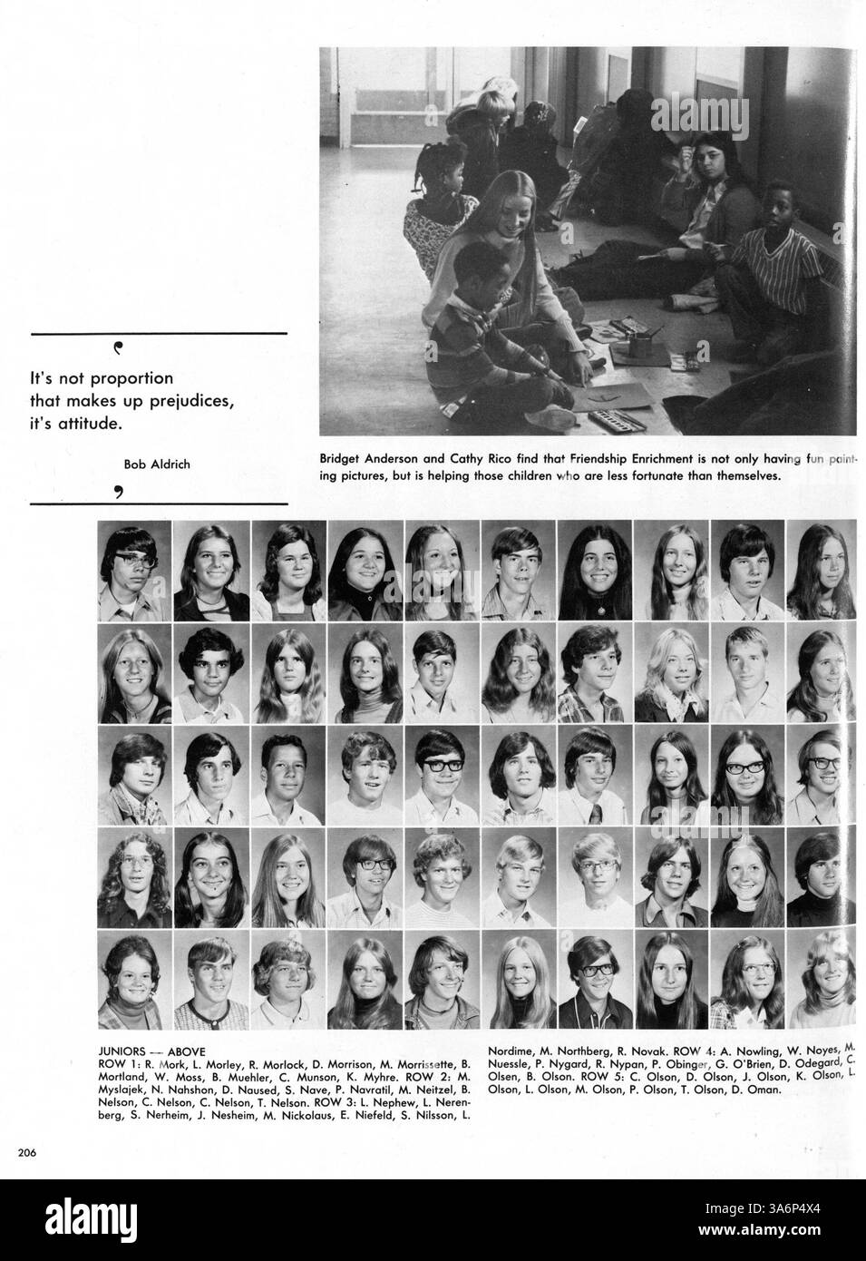 The 1973 Echowan yearbook from St. Louis Park High School features ...