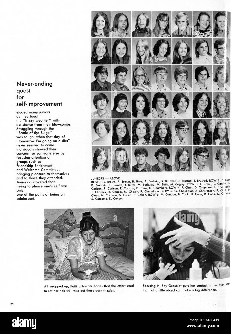 The 1973 Echowan yearbook from St. Louis Park High School captures ...