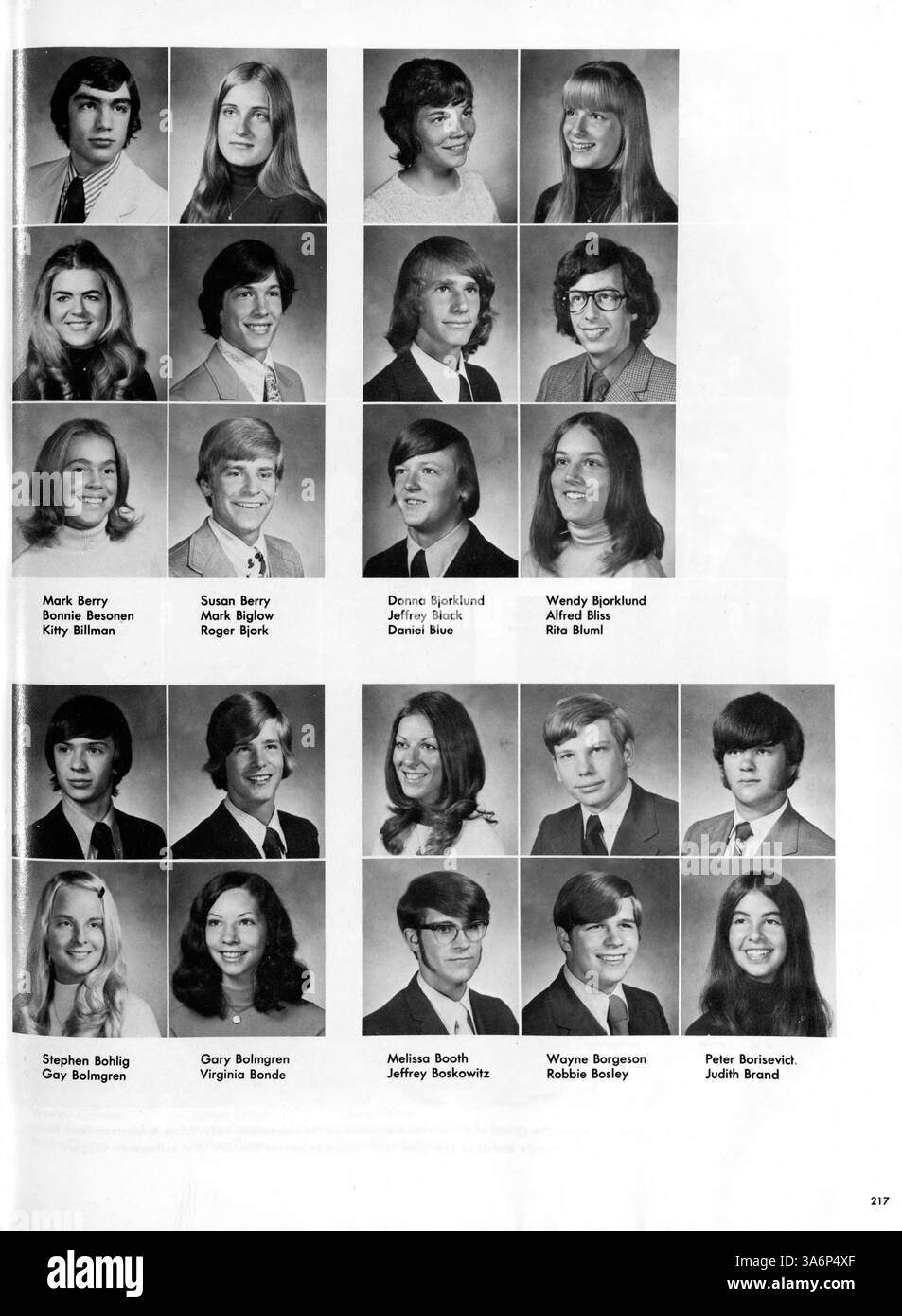 The 1973 Echowan yearbook from St. Louis Park High School provides an ...