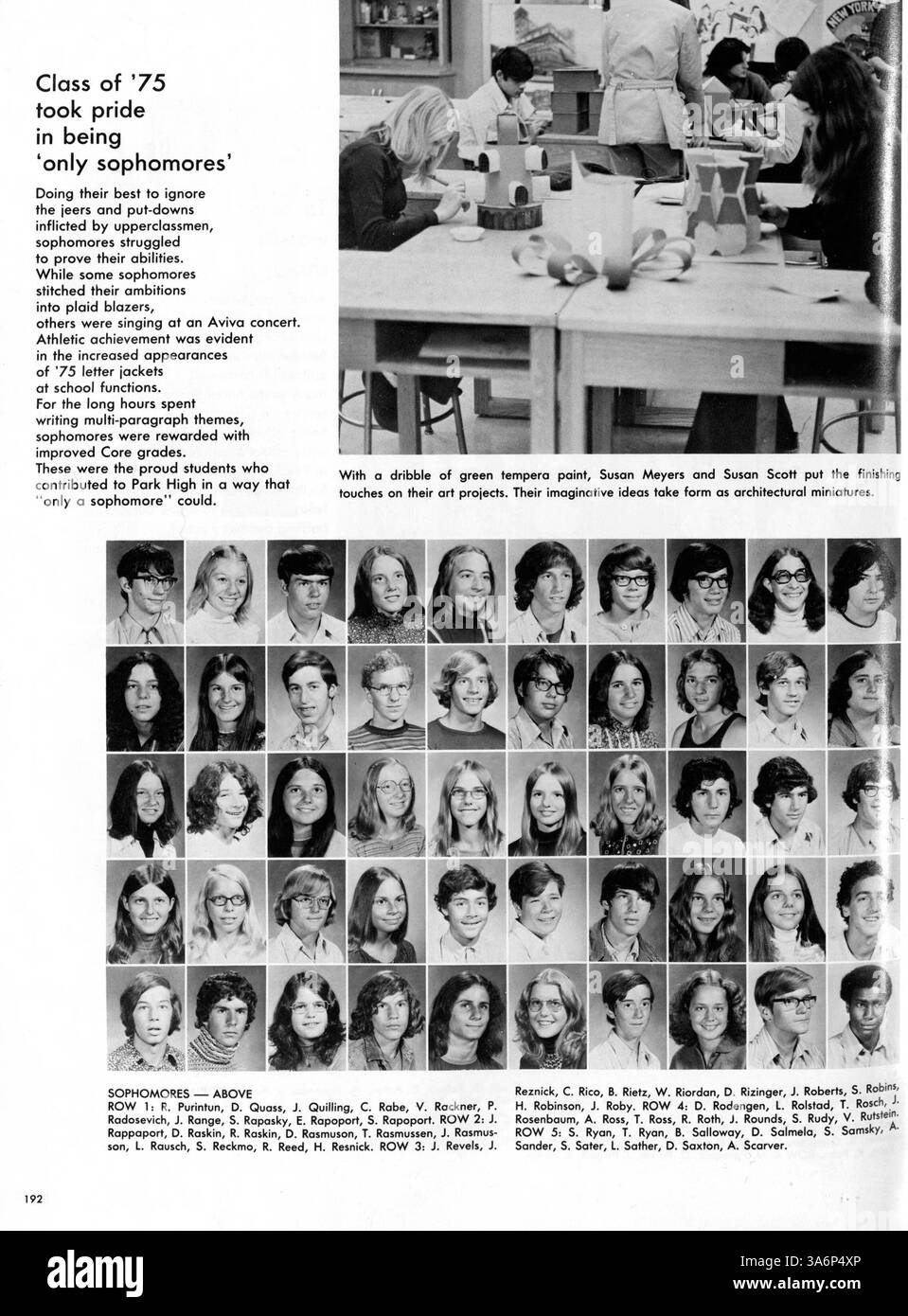 This 1973 Echowan yearbook from St. Louis Park High School provides an ...